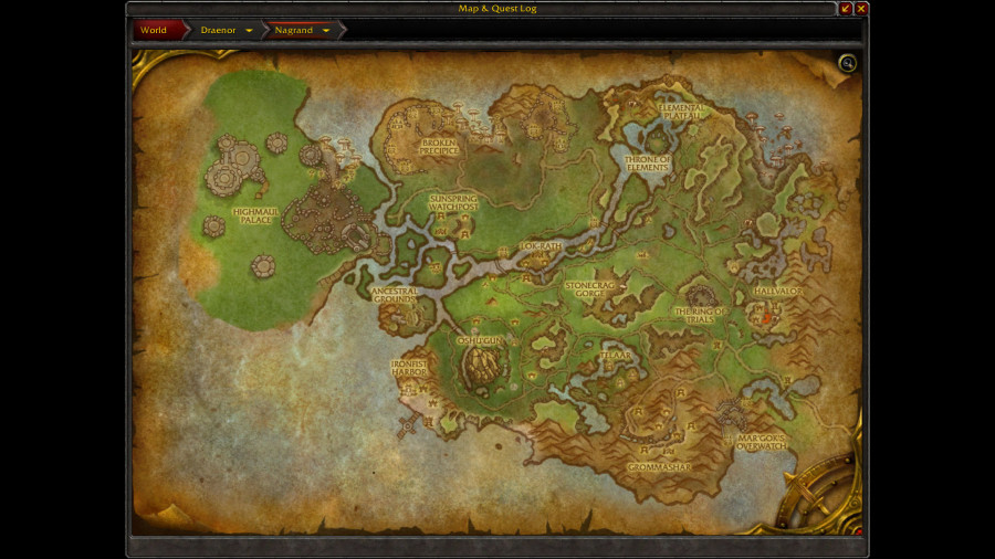 warlords-of-draenor-nagrand-map | Blizzplanet
