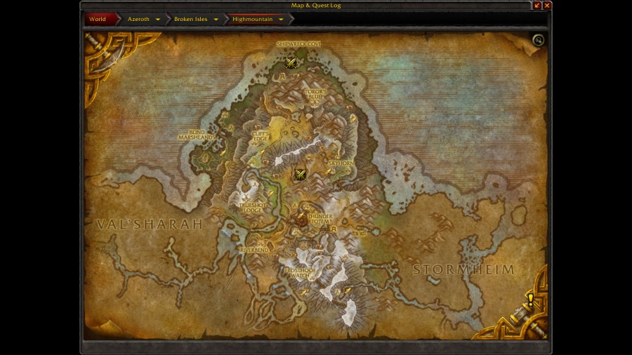 World of Warcraft: Legion Maps | Blizzplanet