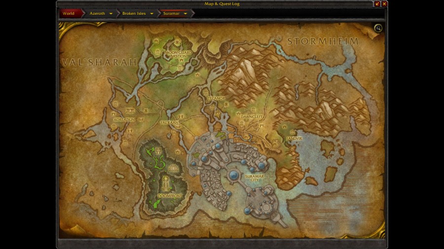 suramar-map | Blizzplanet