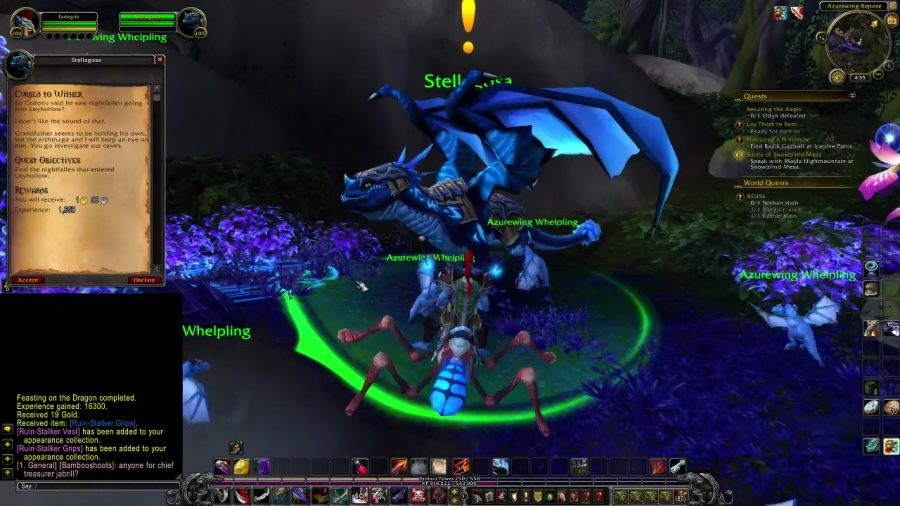 Cursed to Wither | Azsuna | Blizzplanet