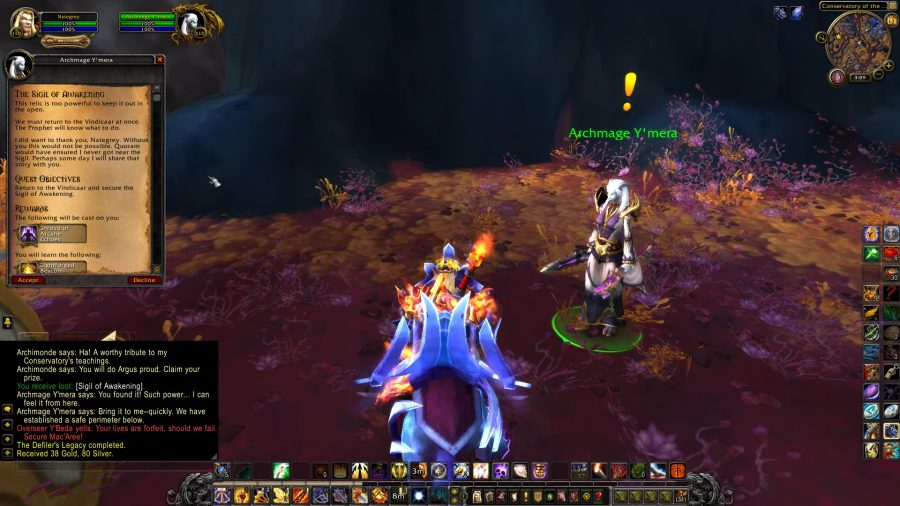 The Sigil of Awakening | Patch 7.3 | Blizzplanet