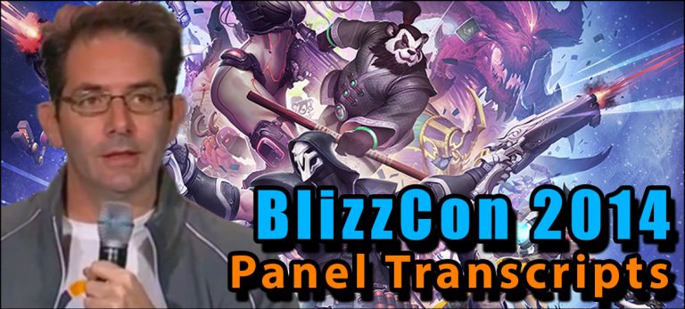 BlizzCon 2019 Panel Transcripts | Blizzplanet