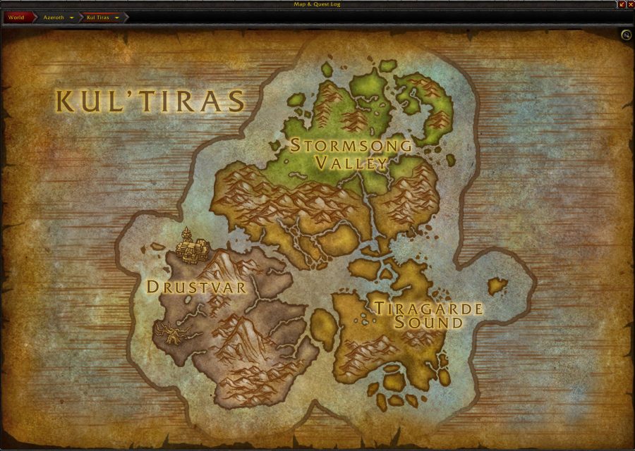 Battle for Azeroth Maps | Blizzplanet