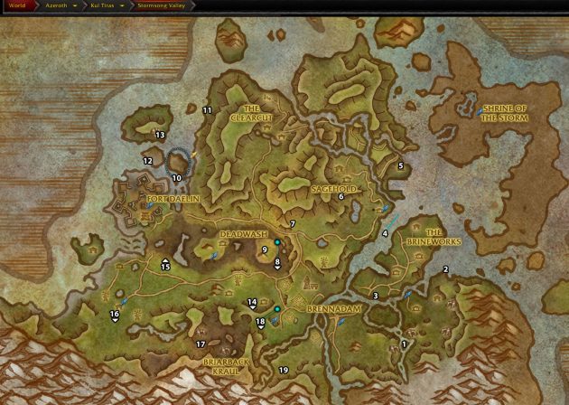 Rare Elite Maps | World of Warcraft: Battle for Azeroth | Blizzplanet