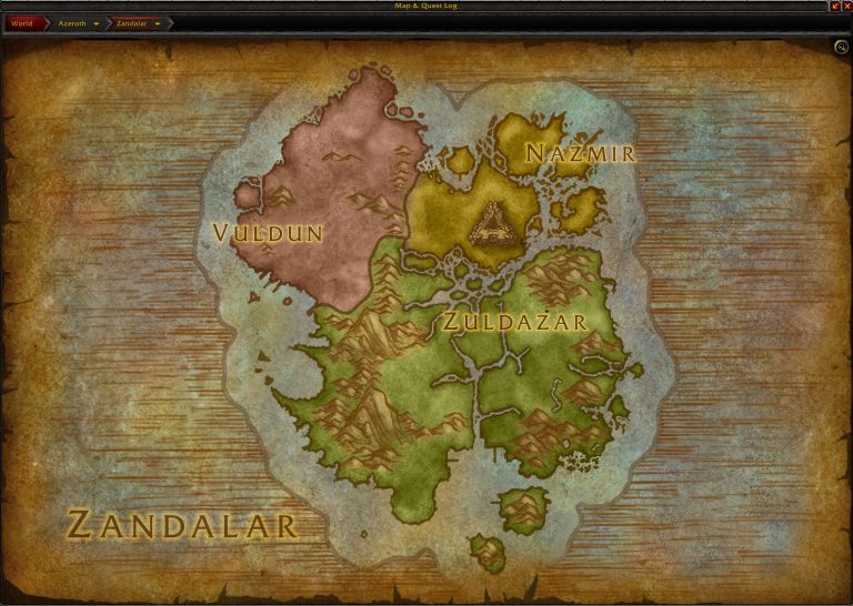 Battle for Azeroth Maps | Blizzplanet