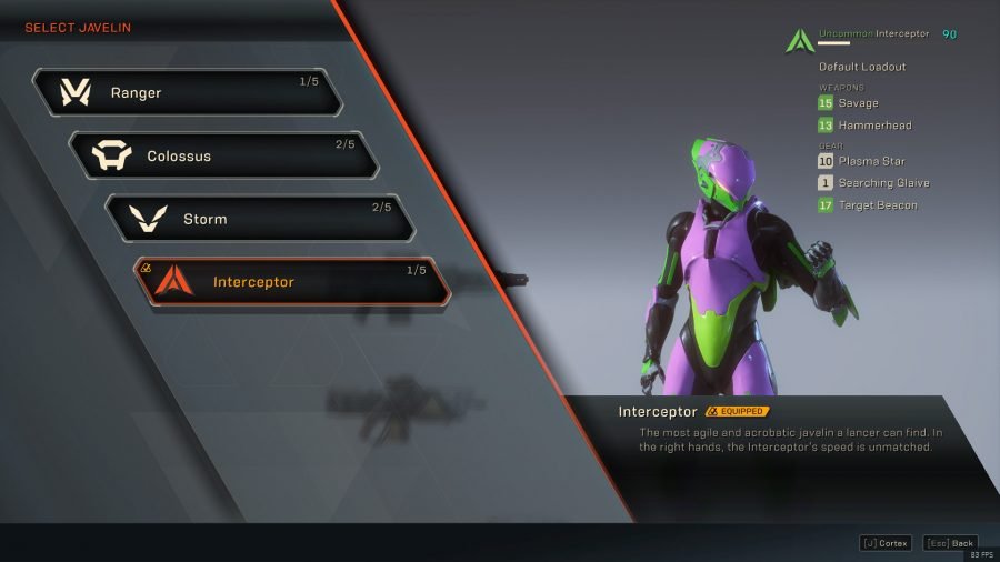 Anthem Customization: The Good | Blizzplanet